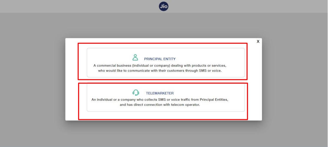 DLT Form Filling Process in JIO Portal – Msgclub Documents
