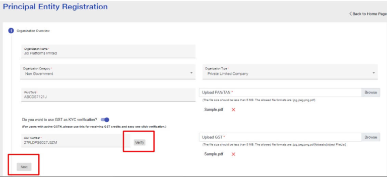 DLT Form Filling Process in JIO Portal – Msgclub Documents